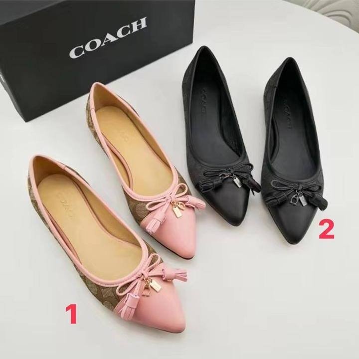 Flat Shoes With Ribbon - DAILY LUXURY