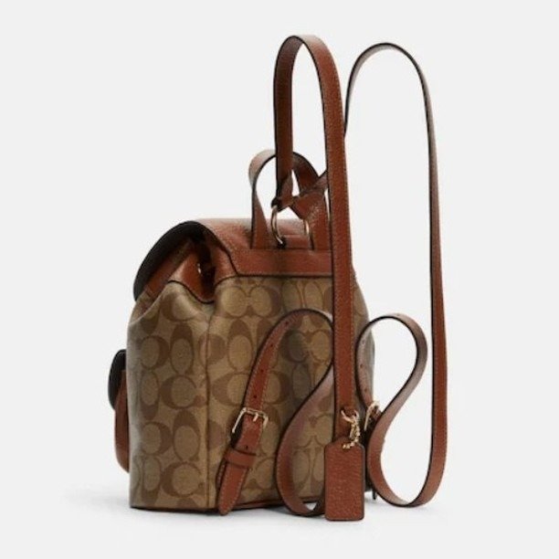 Coach Pennie Backpack 22 In Signature Canvas - DAILY LUXURY