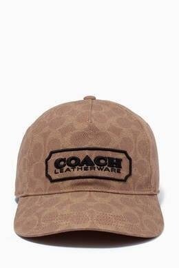 Coach hat in signature – DAILY LUXURY