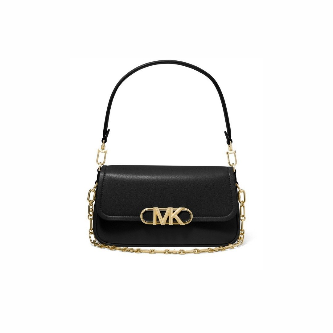 Parker Medium Leather Shoulder Bag - DAILY LUXURY